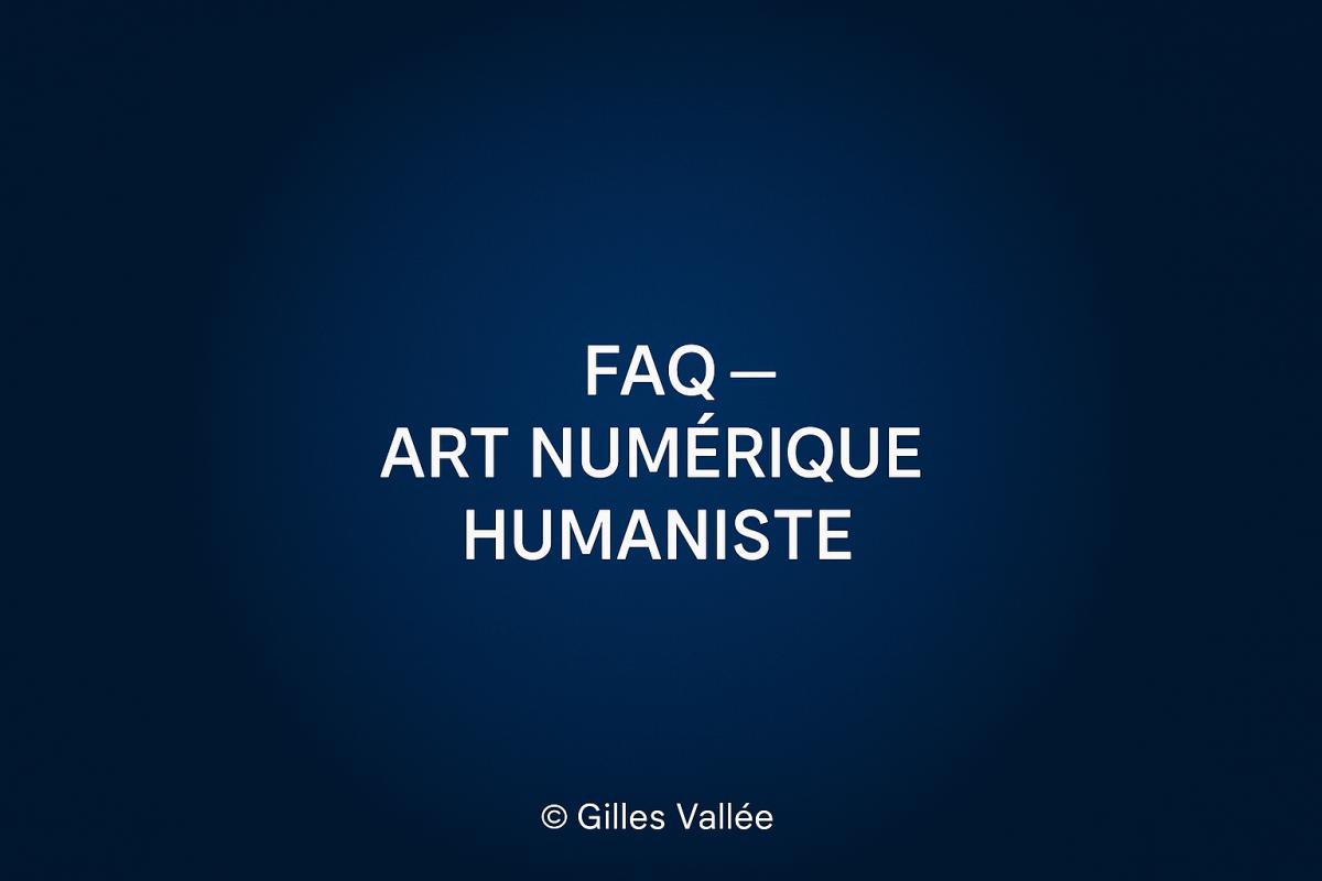 FAQ — Art Numérique Humaniste - Gilles Vallée Art | Art Digital Express ...